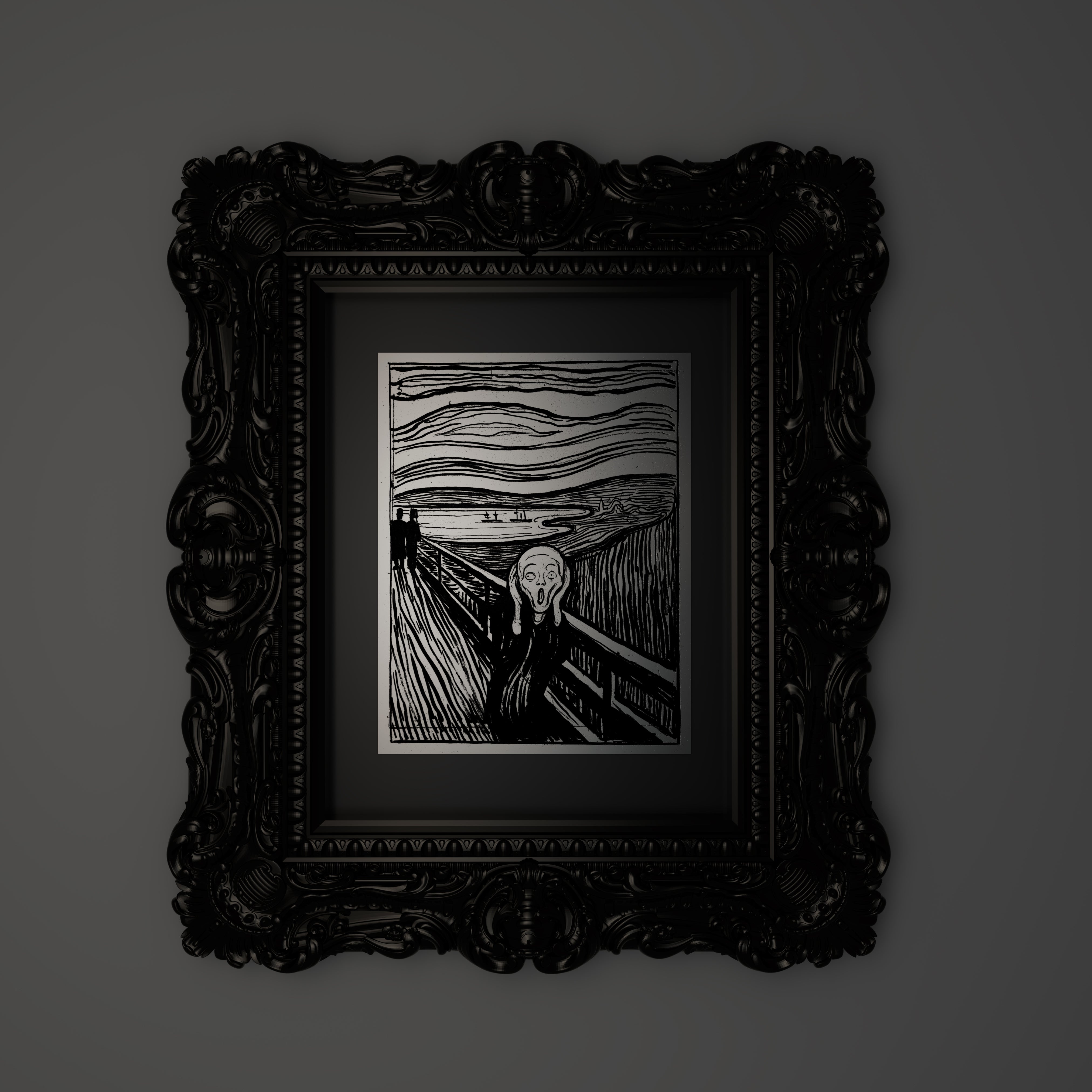 Asprey Studio Silver Scream